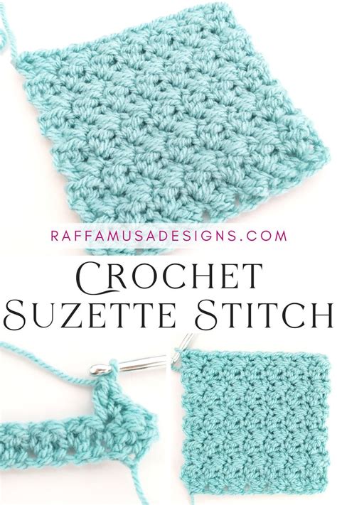 How To Crochet The Suzette Stitch Step By Step Tutorial Artofit
