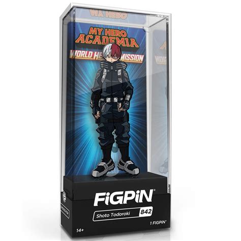 My Hero Academia World Heroes Mission Shoto Todoroki Figpin Classic 3