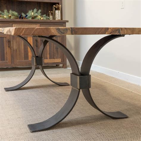 Metal Dining Table Base Etsy