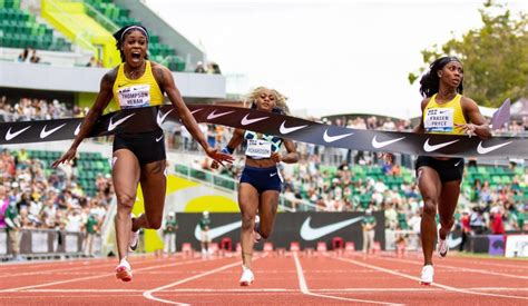 Watch Elaine Thompson Herah 10 54 Run Trackalerts Track And