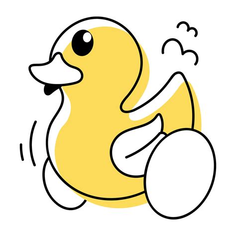 Funny Duck Doodles 40179640 Vector Art At Vecteezy
