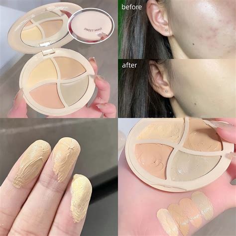 Sweet Mint Concealer Covers Dark Circles Acne Marks Water Proof
