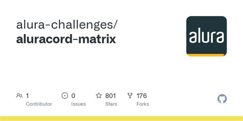 Github Alura Challenges Aluracord Matrix