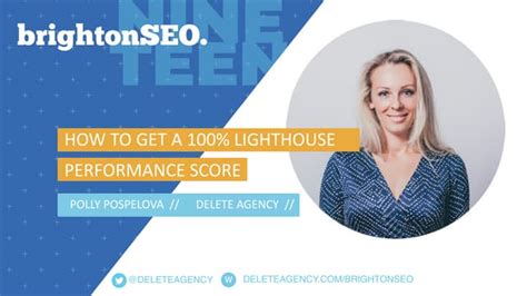 How To Get A 100 Lighthouse Performance Score Ppt