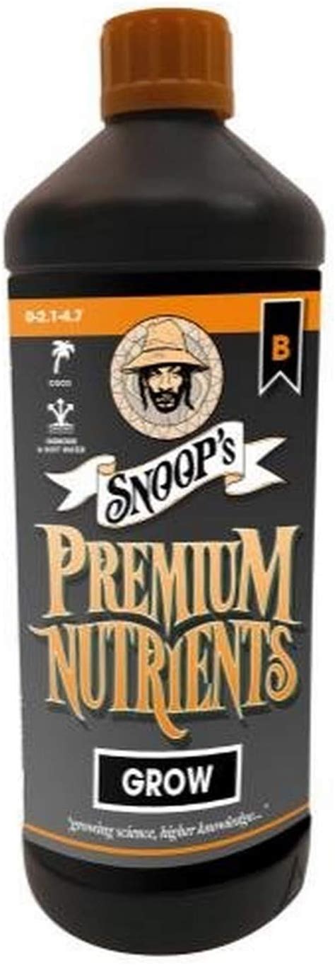 Snoops Premium Nutrients 705516 Grow B Coco 1 Liter