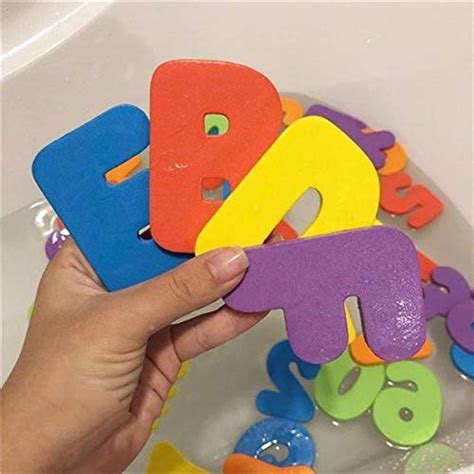 Foam Bathtub Letters