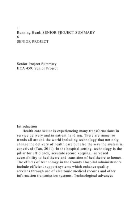 Assignment 1part 1 Defining The Problemproblem Identificationdocx