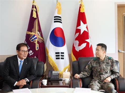 함평군 육군보병학교 지역 상생발전 위해 ‘머리 맞대