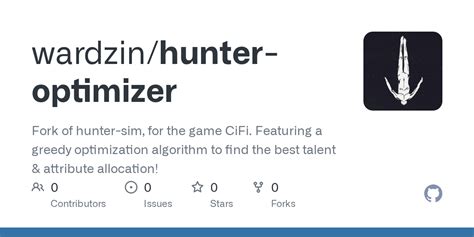 Hunter Optimizerreadmemd At Main · Wardzinhunter Optimizer · Github