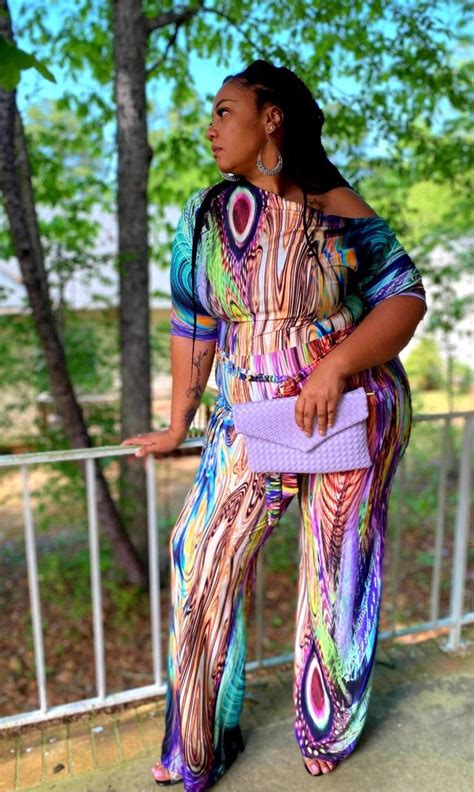 Plus Size Print Off The Shoulder Jumpsuit For Sale Jumpsuits For Sale