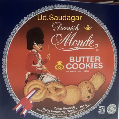 Jual Monde Butter Cookies Gr Biscuit Kering Kaleng Shopee Indonesia