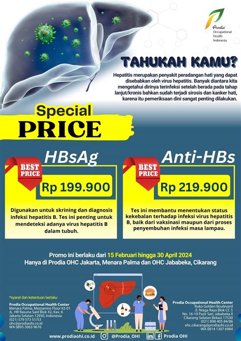 Promo Panel Hepatitis Prodia Ohi