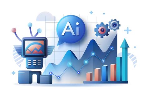 Photo Realistic As Ai Data Mining And Marketing Trends Concept As An Ai