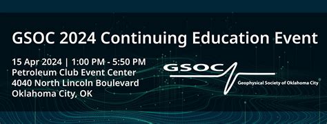 Geophysical Insights At GSOC Continuing Education Workshop