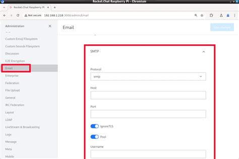 Private Chat And Messaging Server With Rocketchat And Raspberry Pi