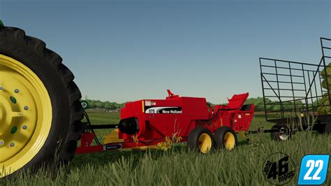 New Holland Small Square Baler V1 0 FS22 Mod