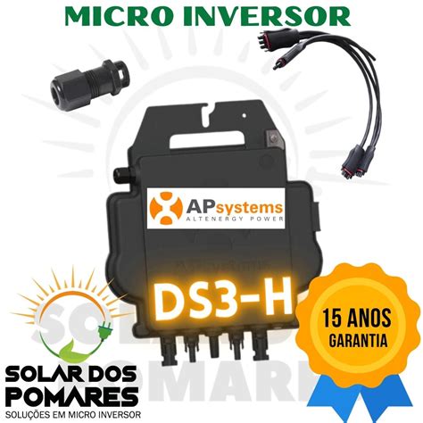 Micro Inversor Trifásico 220v Apsystems Qt2 Promoção