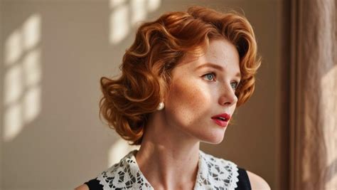Free Vintage Redhead Glamour Image Vintage Redhead Woman Download