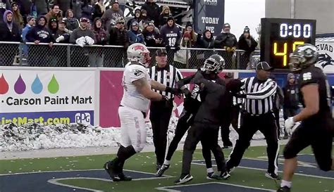 Brawl Breaks Out After Unlv Upsets Unr In Reno — Video Unlv Football