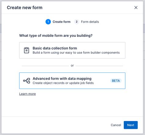 Create A Data Mapped Form To Collect New Data Records Skedulo