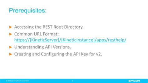 Epicor Kinetic Rest Api Services Overviewpptx Operating Systems Computer Software And