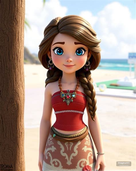 Sofia In Moana Clothes 2 By Spikeomeo On Deviantart