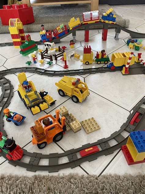 Lego Duplo Eisenbahn Elektrisch Baustelle Konvolut 5633 Viele