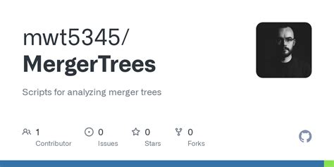 Github Mwt Mergertrees Scripts For Analyzing Merger Trees