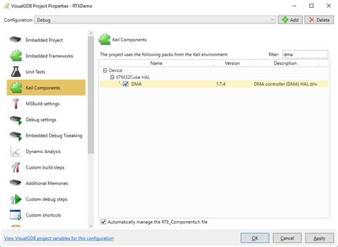Profiling RTX Based Projects With The Sampling Profiler VisualGDB Tutorials