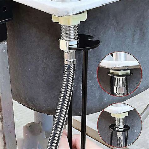 Multifunctional Sink Wrench Faucet Hose Hexagonal Socket Bathroom Pipe