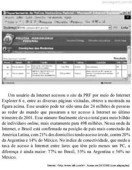 Questões de Língua Portuguesa da CESPE CEBRASPE