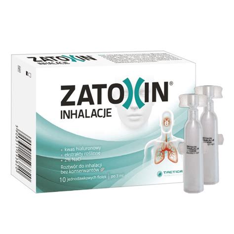 Zatoxin Inhalacje Hipertoniczny Roztwor Do Inhalacji 3 Ml 10 Ampulek