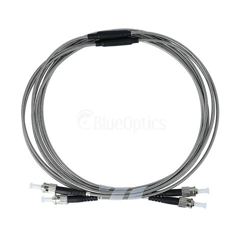 St St G 657 A1 Single Mode Steel Armored Duplex Fiber Patch Cable