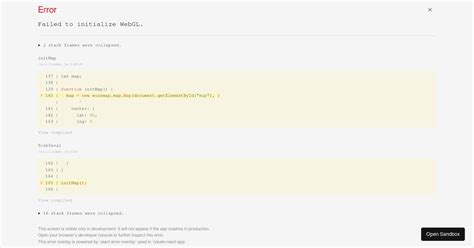 Map Api Circles Codesandbox