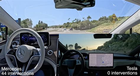 Mercedes Vs Tesla Level 2 System Das Rennen Ist Nicht Einmal Knapp Der Letzte