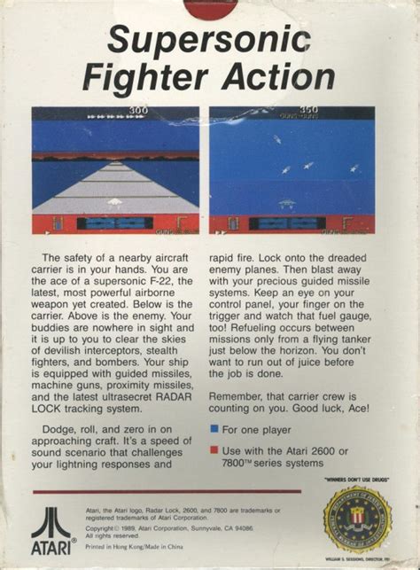 Atari 2600 Vcs Radar Lock Scans Dump Download Screenshots Ads Videos Catalog