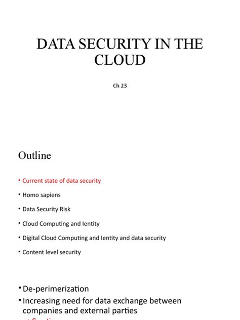 Vpr Cc Unit52 Data Security In The Cloud Ppsx Pdf