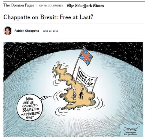 With Brexit Uk Citizens Now Have Nobody Left To Blame For Problems