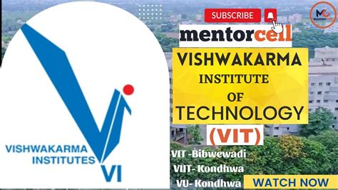 Vishwakarma Institute Of Technology Vit Pune Campuses Complete Information Vit Pune Viit