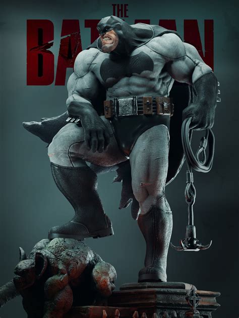 🦸‍♂️ Batman 3d Print・ Stl File For ・cults