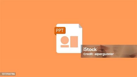 파일 형식 확장 문서 Xls Ppt Pdf 파일 형식 문서 아이콘 Slide Show Presentation Software에 대한 스톡 벡터 아트 및 기타 이미지