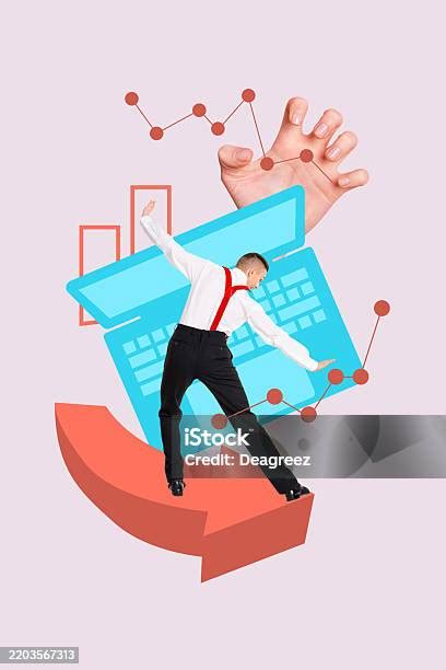 트렌드 아트웍 복합 3d 사진 콜라주 디자인 뷰티 스튜디오 현대 포즈 유연성 젊은이 댄스 뒷 스탠드 화살표 노트북 작업 35 39세에 대한 스톡 사진 및 기타 이미지