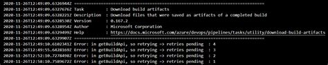 Azure Devops Self Hosted Agent Is Not Able To Download Artifact From Azure Artifacts Stack