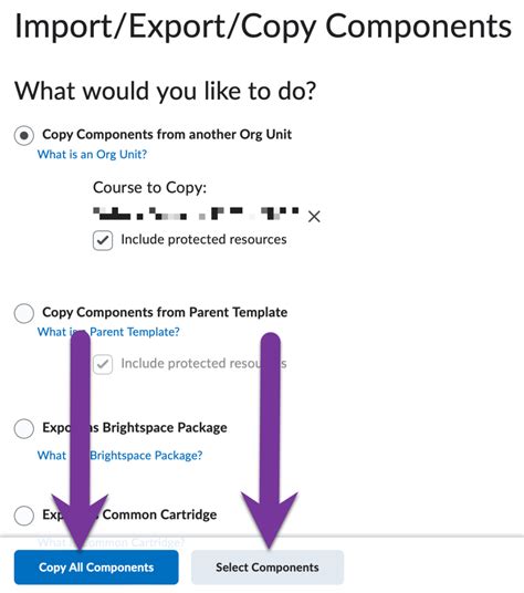 Copy Course Components Ppsc Elearning Knowledge Base And Support