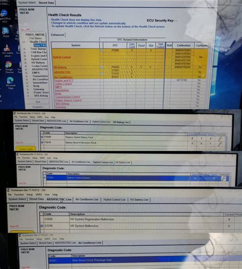 Help Understanding Techstream Health Check PriusChat