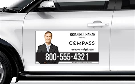 Compass Real Estate Business Cards Realtor Business Cards