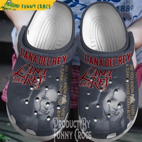 Lana Del Rey Singer Music Crocs Clog Shoes Discover Comfort And Style