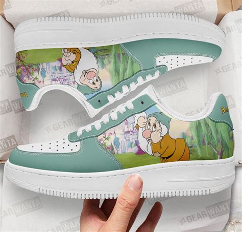 Bashful Snow White And Dwarfs Custom Air Sneakers KatinatSports Store