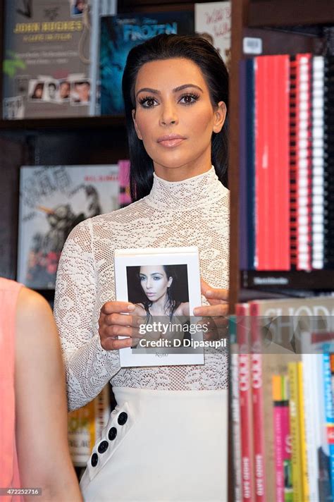 Kim Kardashian Promotes Her Book Kim Kardashian West Selfish At