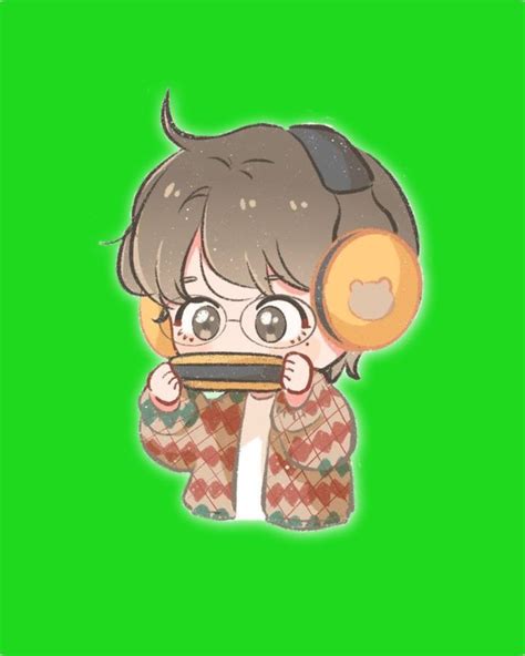 Chibi Overlay Pegatinas Bonitas Emojis Dibujos Dibujos Chibi